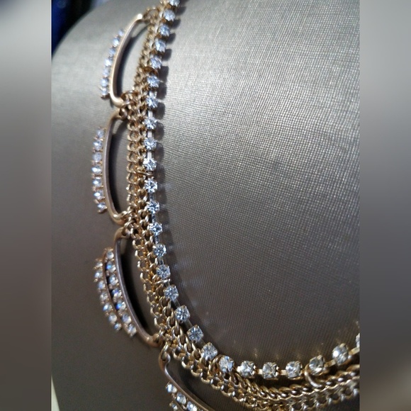 Stony | Jewelry | Rhinestones Collar Necklace | Poshmark